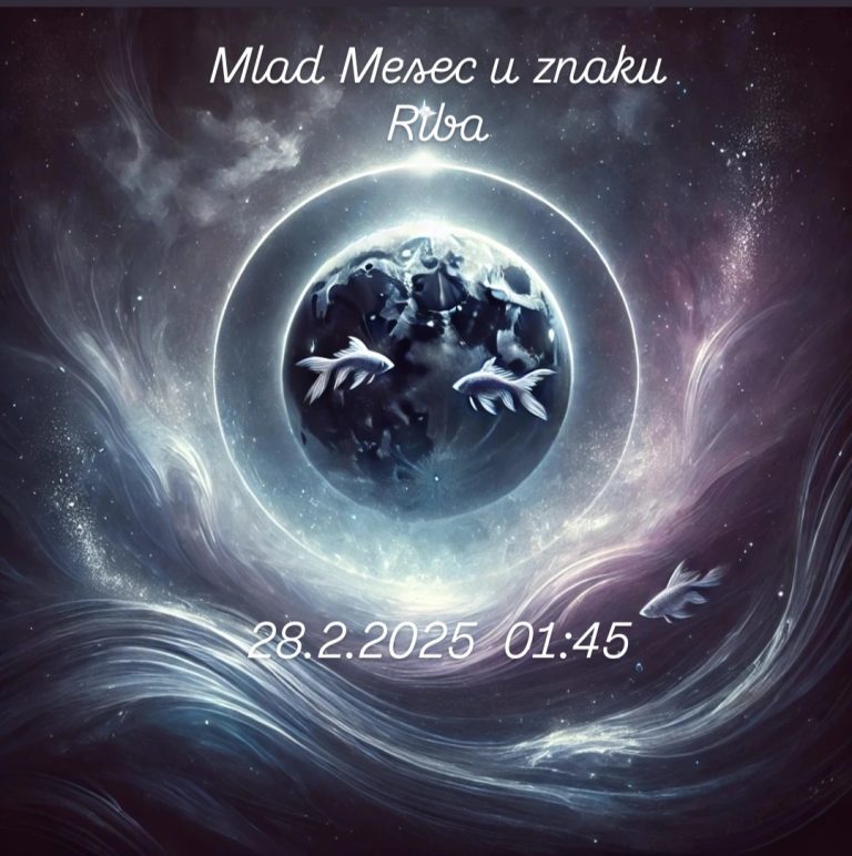 Mlad Mesec u znaku Riba